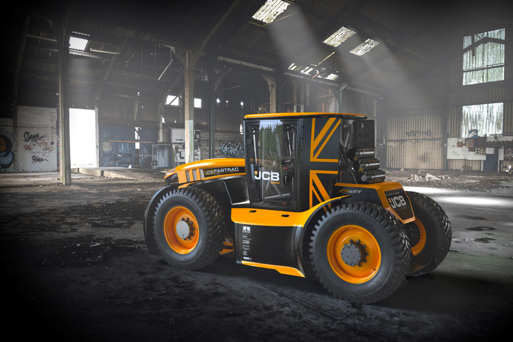 JCB Fastrac Two : le tracteur le plus rapide du monde ! - PDLV