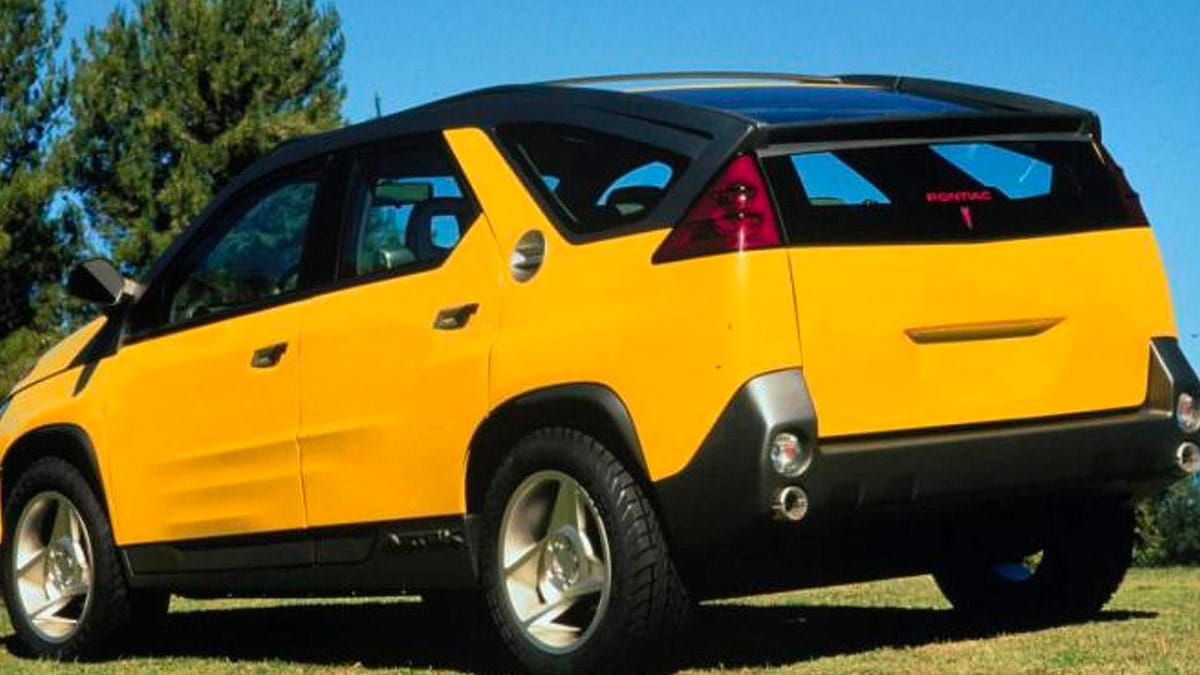 Un Pontiac Aztek est à vendre... Le seul en France ! - PDLV