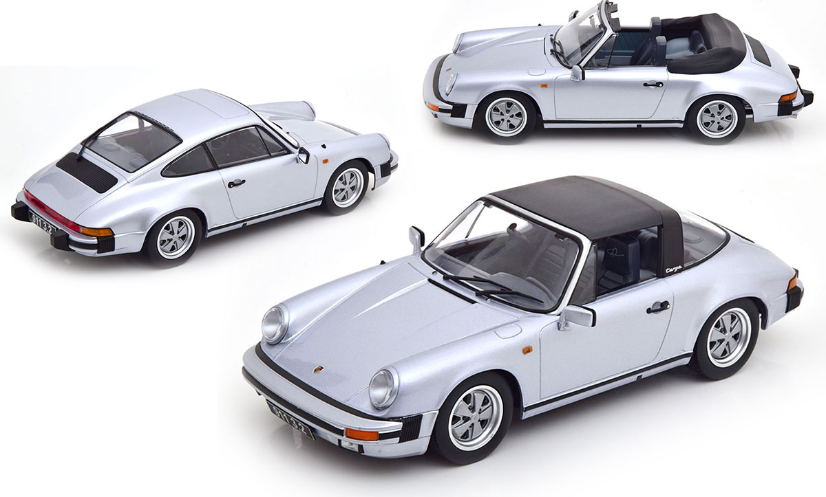 1/18 : KK-Scale sort la Porsche 911 Carrera 3.2 250 000 Ex - PDLV