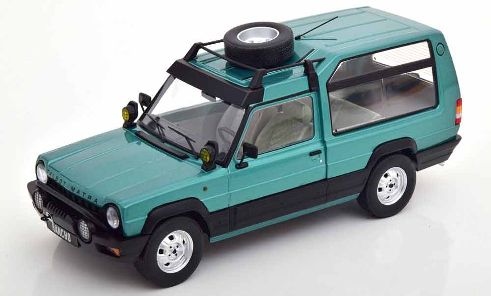 1/18 : Le Matra-Simca Rancho remisé chez Modelissimo - PDLV