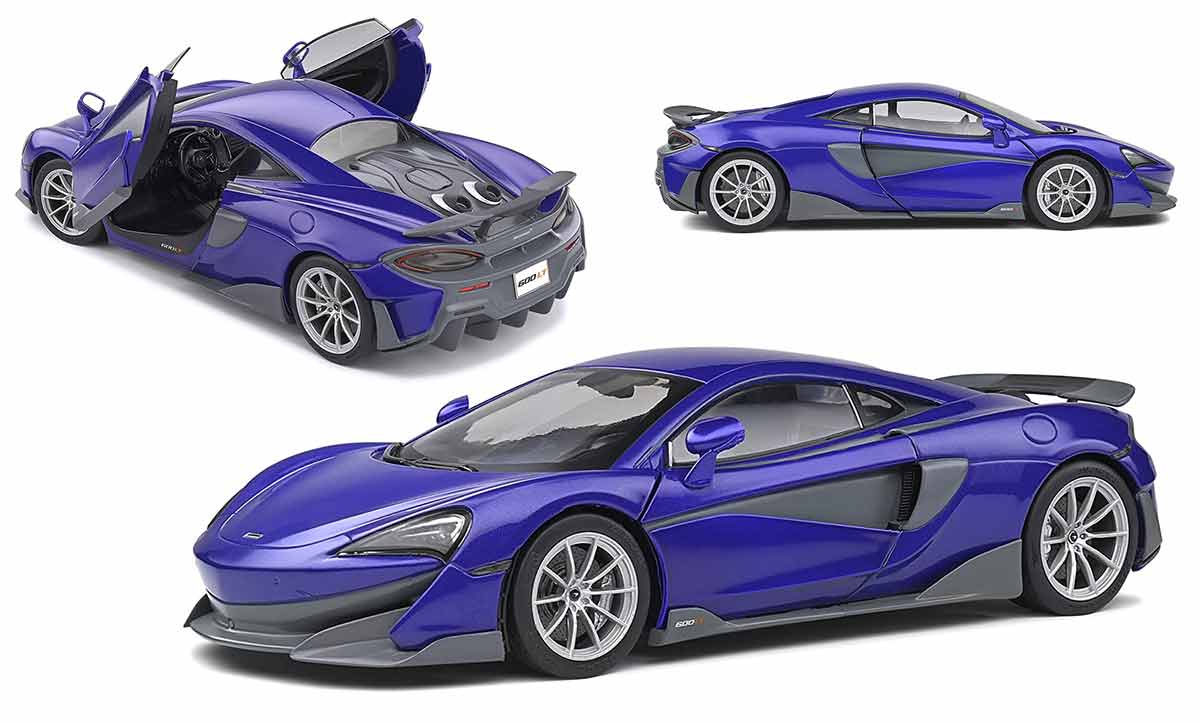 1/18 : La McLaren 600LT Solido à 27,95 € chez Little Bolide - PDLV