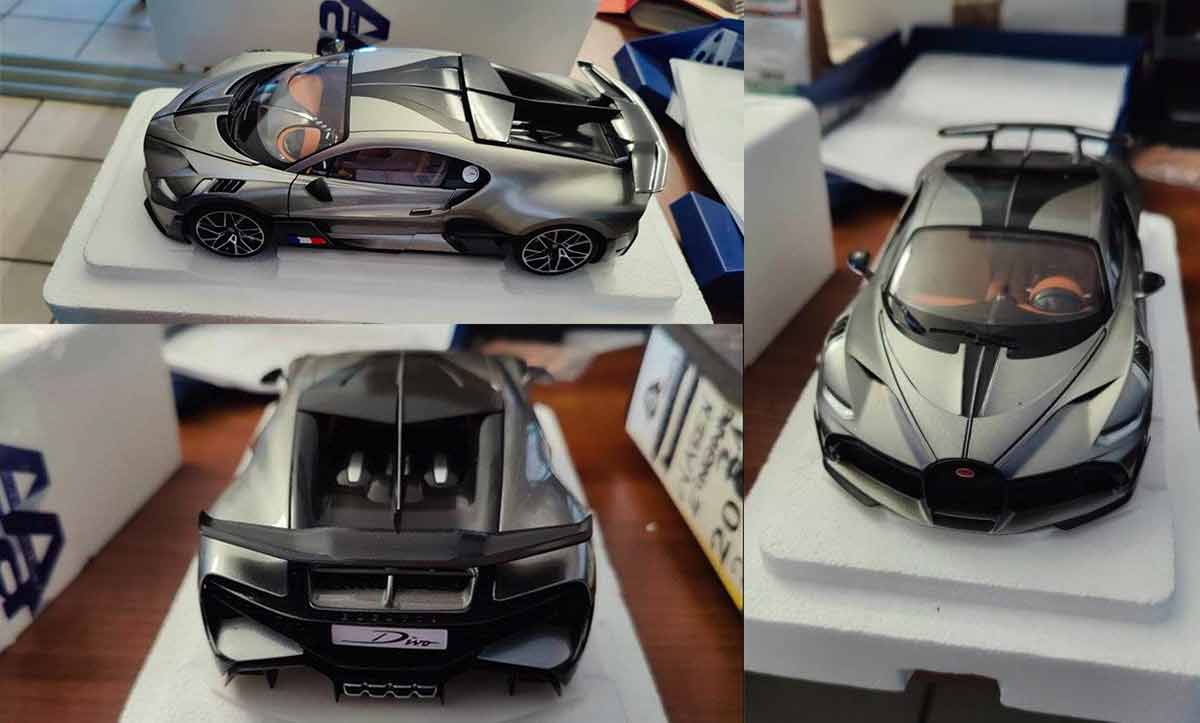 1/18 : AUTOart officialise sa Bugatti Divo - PDLV