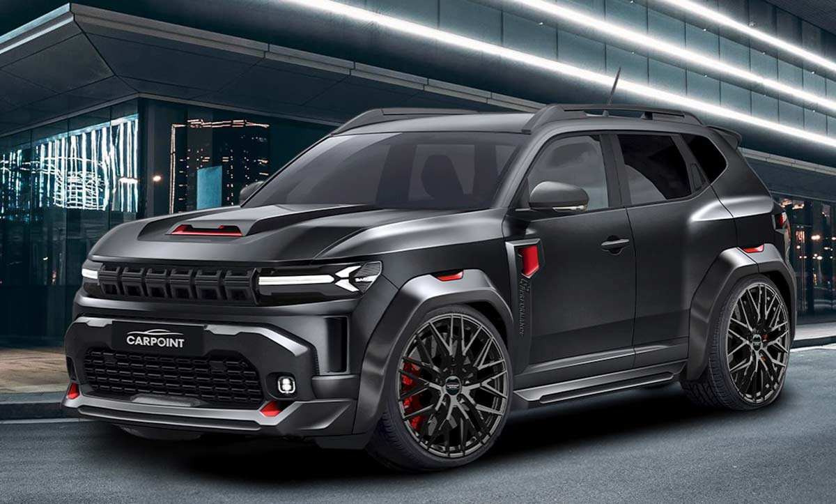 Carpoint prépare un kit carrosserie pour le Dacia Duster III - PDLV