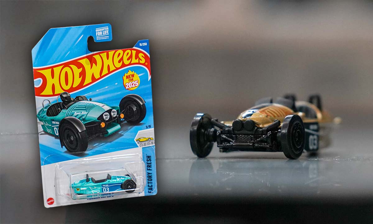 La Morgan Super 3 disponible chez HotWheels au 1/64 - PDLV