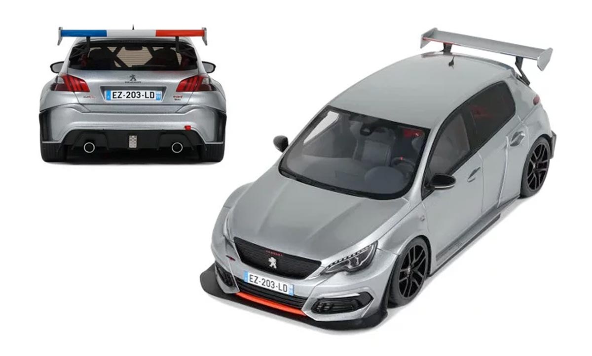 Voici la Peugeot 308 RC ByFactory d'OttOmobile au 1/18 - PDLV