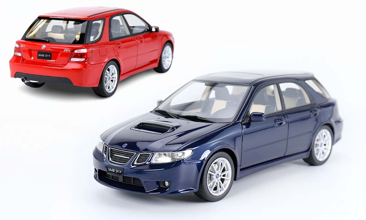 La Saab 9-2X Aero arrive chez RadScale Models au 1/18 - PDLV