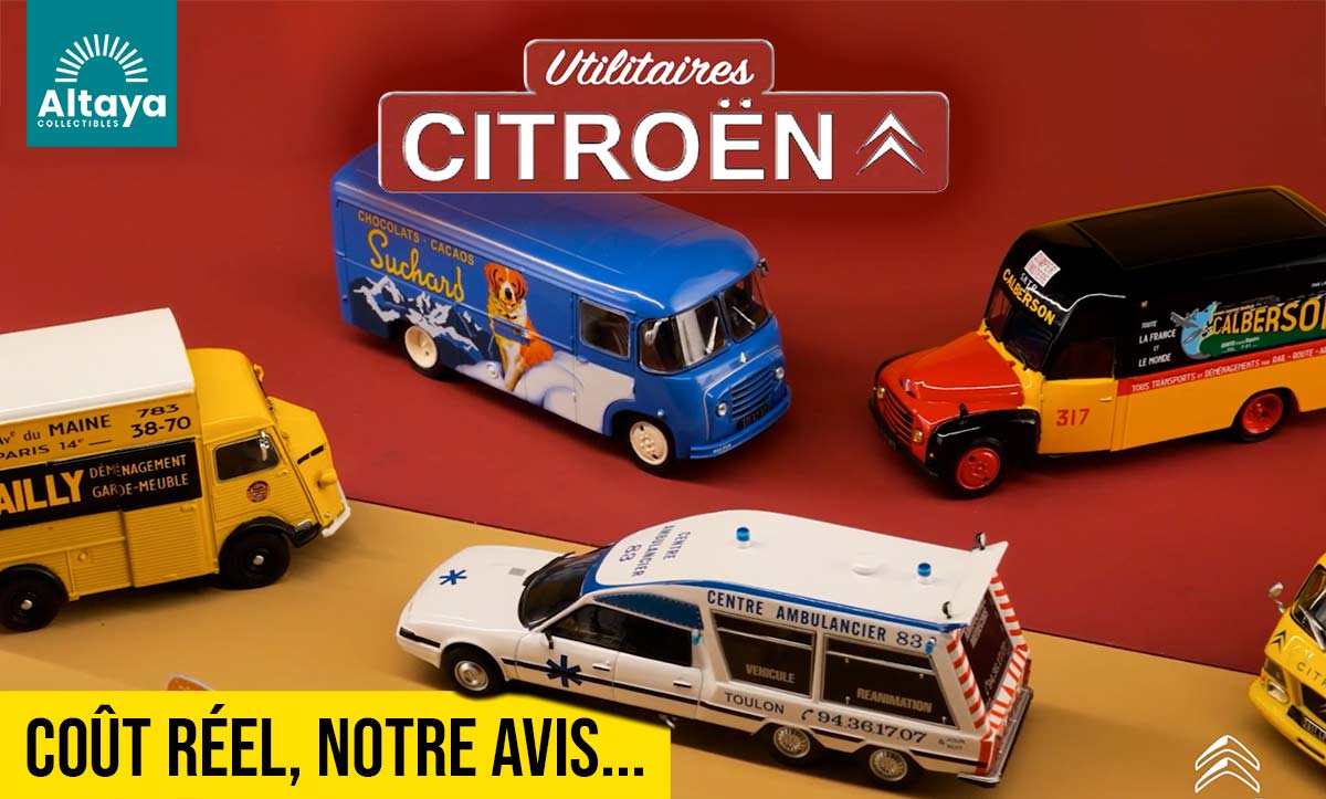 Altaya : Collection des Utilitaires Citroën à l'échelle 1/43 - PDLV