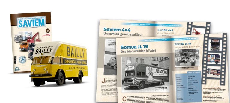 Altaya : Collectionnez les modèles mythiques Saviem au 1/43 - PDLV